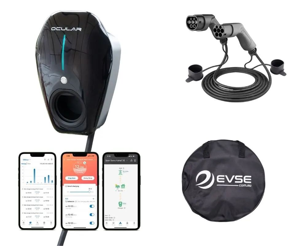 Type 2 to Type 2 EV Charging Cable | 10 Metre | 7kW | EVSE NZ