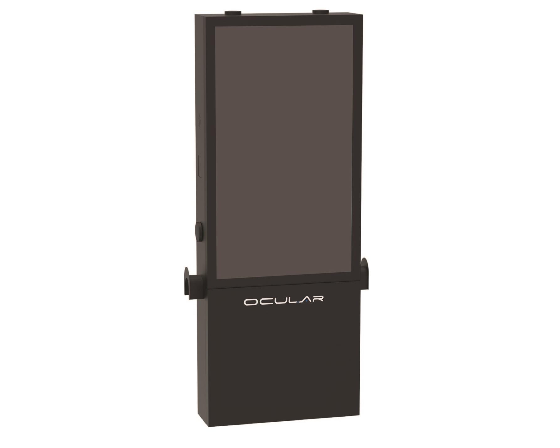 Ocular IQ Advertising Kiosk Charger with Digital Display Advertising ...